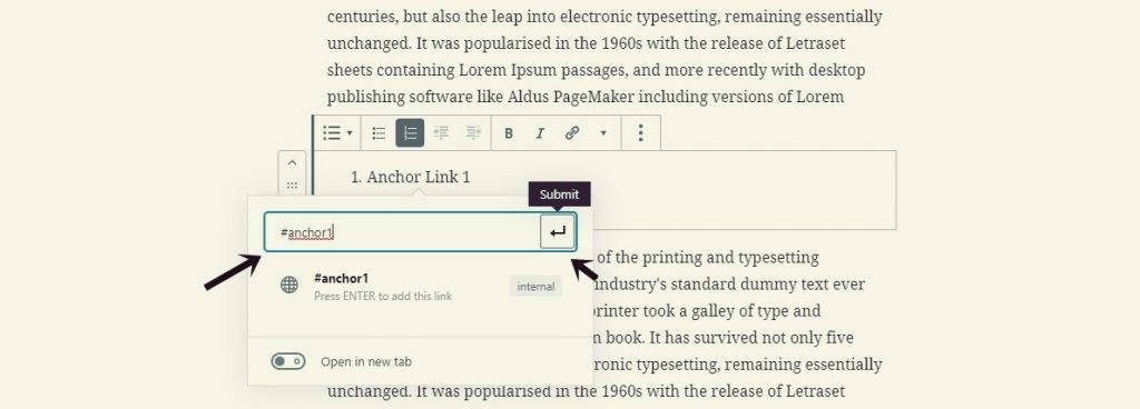 How to Create Anchor Links in WordPress? | WordPress Free and Premium ...