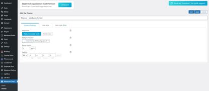 WordPress organization chart plugin