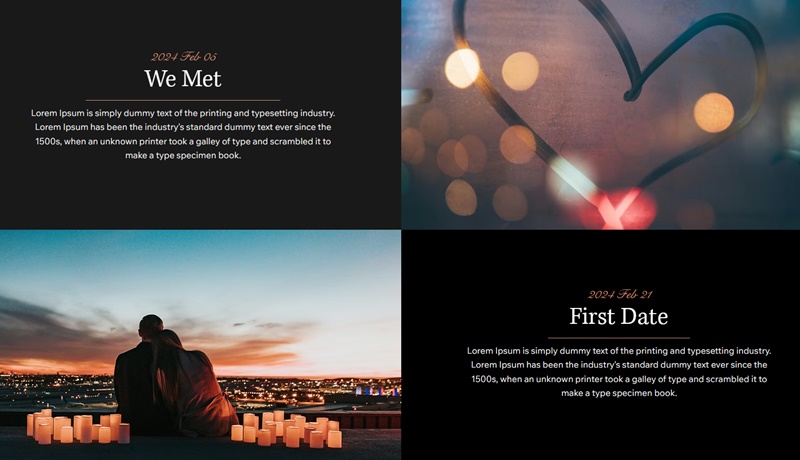 Wix RSVP Wedding Website Template