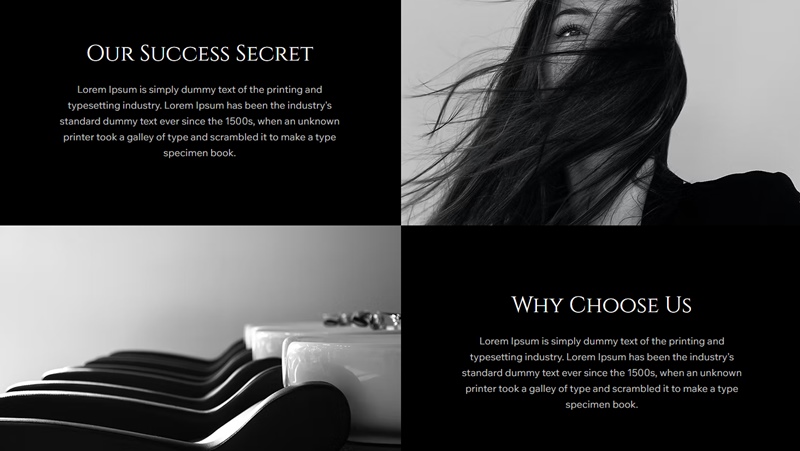 Best Wix Hair Salon & Hairstyle Website Template